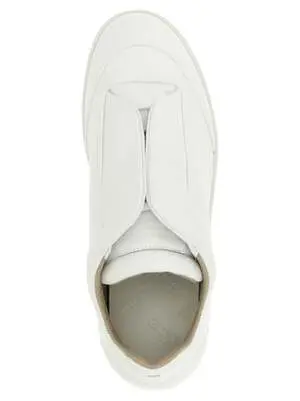 MAISON MARGIELA Future Leather Sneakers - White