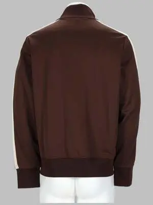 Palm Angels Felpa Con Zip E Logo