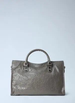 Balenciaga Le City Medium Tote Bag - Brown