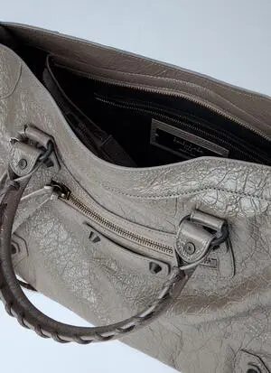 Balenciaga Le City Medium Tote Bag - Brown