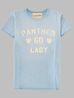 Valentino Garavani T-shirt In Cotone Stampato - Multicolor