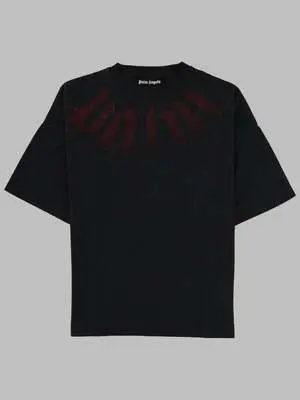 Palm Angels T-shirt Con Logo - Black