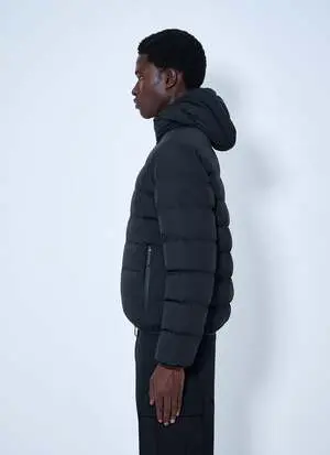 Moncler Arajoki Hooded Short Down Jacket