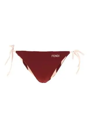 Fendi Pequin' Reversible Bikini Bottoms