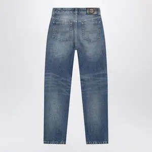 Versace Straight-leg Denim Jeans - Blue