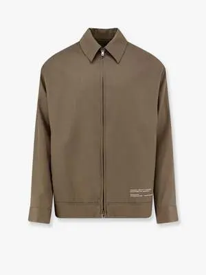 GOLDEN GOOSE Coach Wool And Cotton Jacket - Multicolor