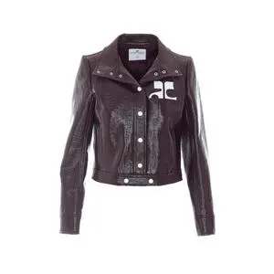 COURREGES Vinyl Jacket - Red