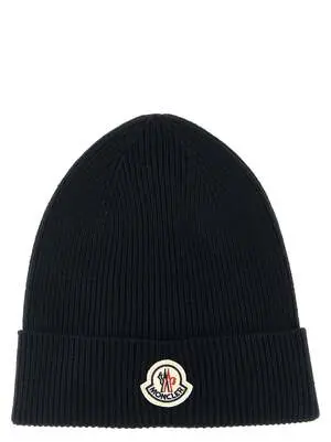 Moncler Wool Beanie - Blue