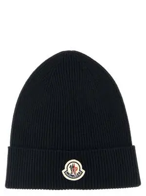 Moncler Wool Beanie - Blue