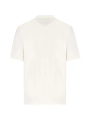 Brunello Cucinelli Logo Cotton T-shirt