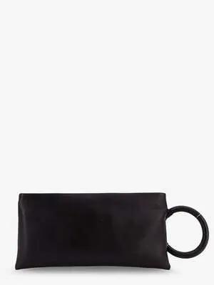 TOM FORD Leather Aura Clutch Bag - Black