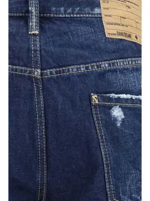 Dsquared2 Straight Leg Denim Jeans