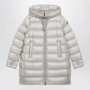 Moncler Nylon Laqué Down Jacket - Cream