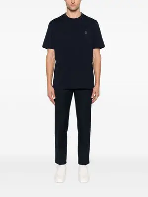 Brunello Cucinelli Logo Cotton T-shirt