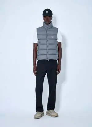 Moncler Tibb Down Gilet - Gray