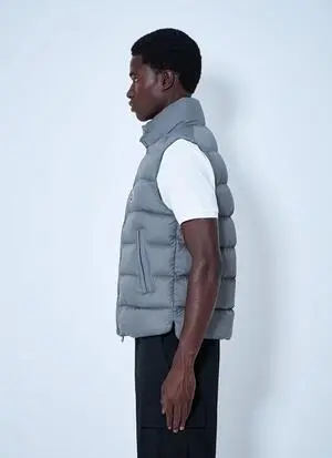 Moncler Tibb Down Gilet - Gray