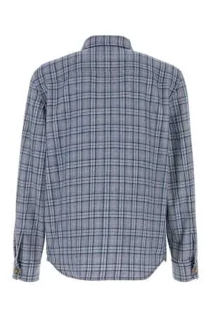 Versace Embroidered Wool Shirt - Multicolor