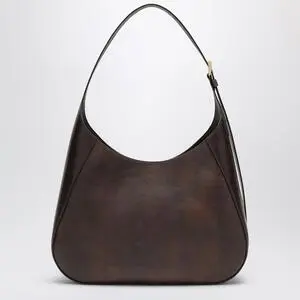 Prada Boogie Medium Leather Hobo Bag