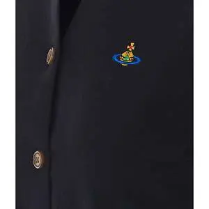 VIVIENNE WESTWOOD Bea Cropped Cardigan - Black
