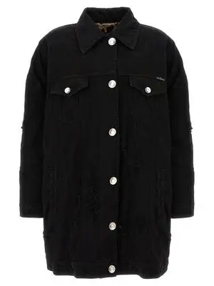 DOLCE & GABBANA Dolce & Gabbana Women Denim Long Jacket