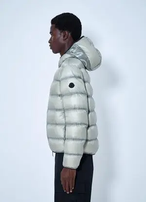 Moncler Guadiana Hooded Down Jacket - Gray