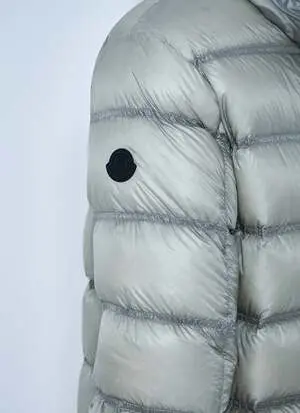 Moncler Guadiana Hooded Down Jacket - Gray