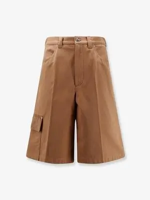 Gucci Canvas Shorts - Brown