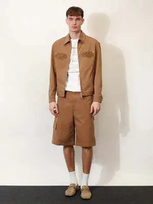 Gucci Canvas Shorts - Brown