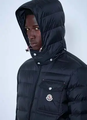 Moncler Verith Hooded Short Down Jacket
