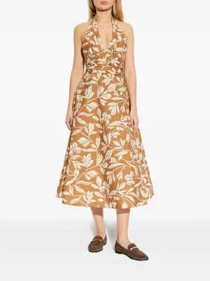 Max Mara Cotton Dress - Multicolor