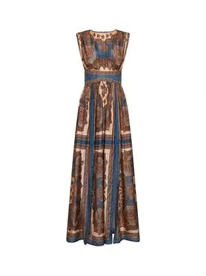 Zimmermann Paisley-print Silk Habotai Mahon Maxi Dress - Multicolor
