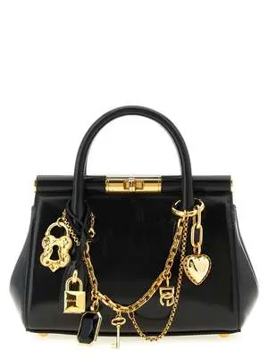 Dolce & Gabbana Marlene Mini' Handbag With Charms - Black