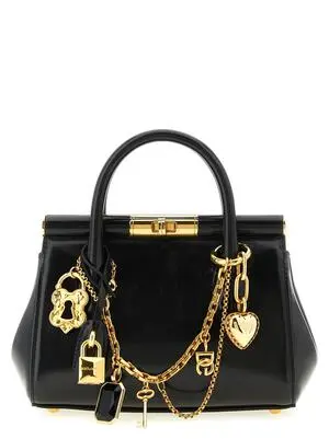 Dolce & Gabbana Marlene Mini' Handbag With Charms - Black