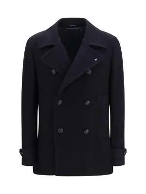 Tagliatore Collared Outerwear For Men