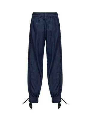 Zimmermann Ink Denim Aster Harem Trousers