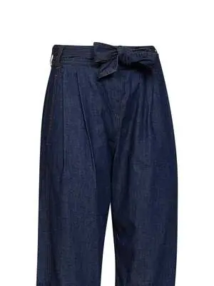 Zimmermann Ink Denim Aster Harem Trousers