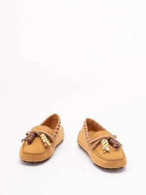 TOD'S Nubuck Gommino Loafers - Multicolor
