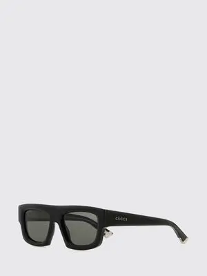 Gucci Acetate Aviator Sunglasses - Black