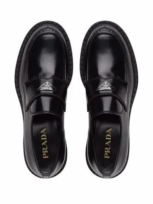 Prada Leather Loafers - Multicolor