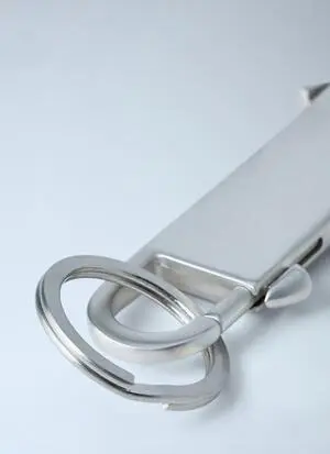 Rick Owens Stainless Steel Key Holder