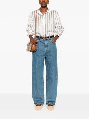 Gucci Jacquard Silk Shirt - Multicolor