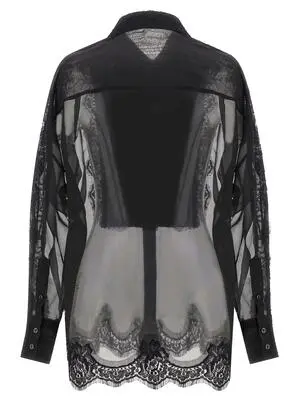 Dolce & Gabbana Cashmere Organza Shirt
