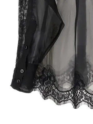 Dolce & Gabbana Cashmere Organza Shirt