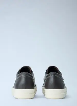 Rick Owens Leather Sneakers - Gray
