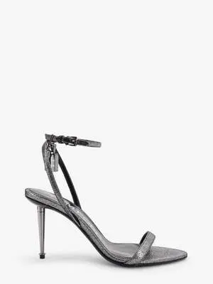 TOM FORD Laminated Heeled Sandals With Laminated Effect - Multicolor