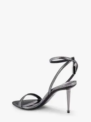 TOM FORD Laminated Heeled Sandals With Laminated Effect