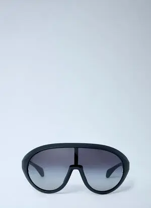 Moncler Rick Owens Visor Shield Sunglasses - Black
