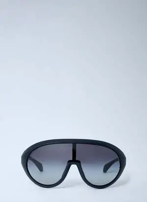Moncler Visor Shield Sunglasses - Black