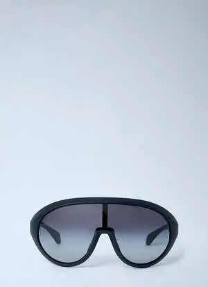 Moncler Visor Shield Sunglasses - Black