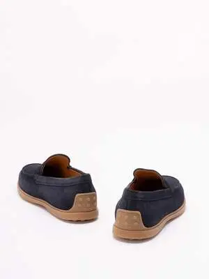 TOD'S Loafers In Suede - Multicolor